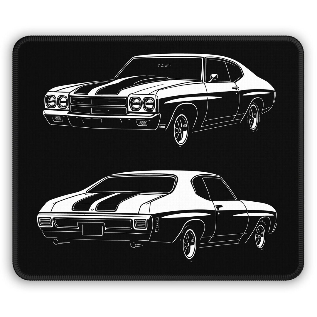 1968–1972 Chevrolet Chevelle SS Mouse Pad - Motorsports Gift for Riders ...