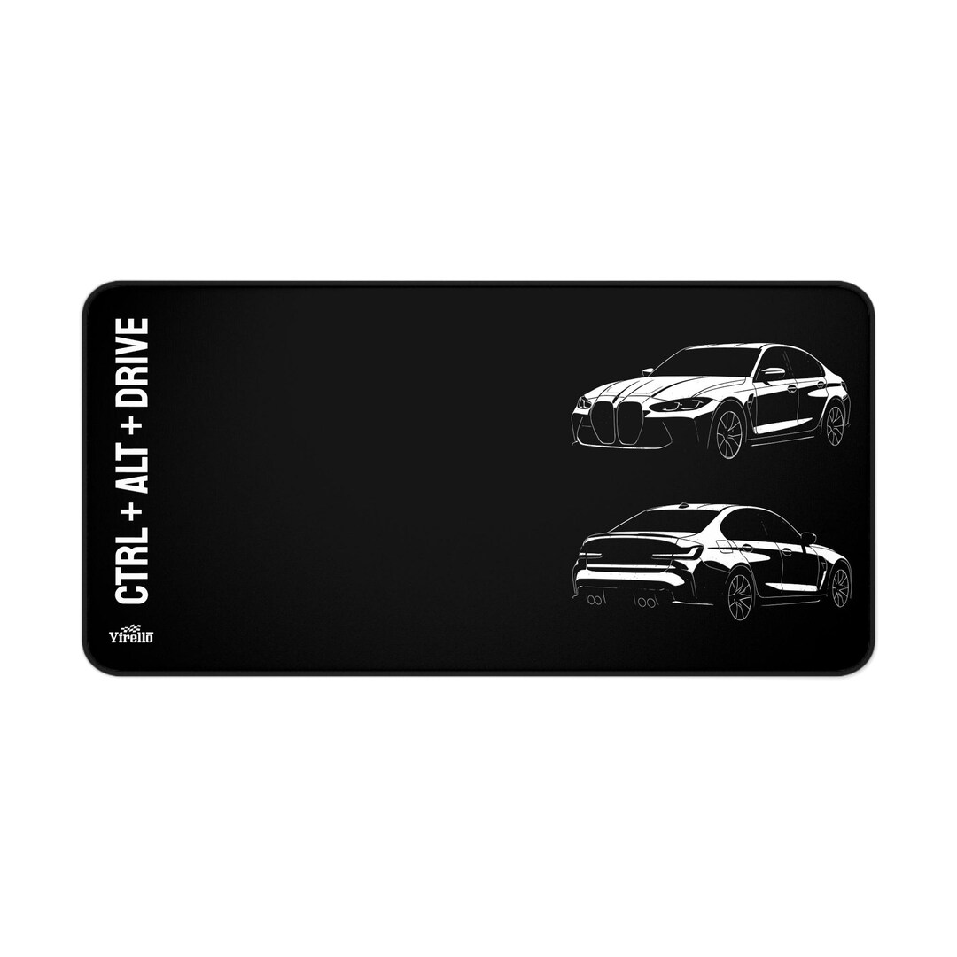 BMW M3 (G80) Desk Mat - Office Desk Pad Accessory & Gift for Car or ...