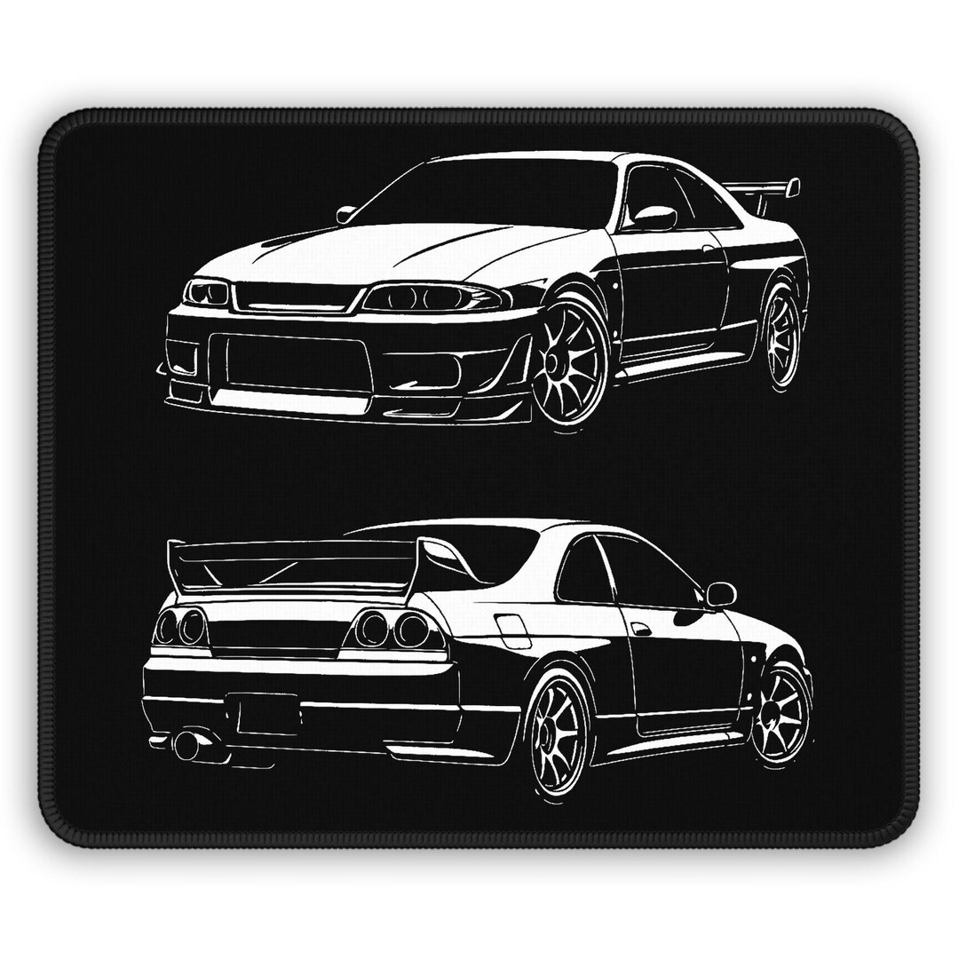1995-1998 Nissan Skyline GT-R (R33) Mouse Pad - Motorsports Gift for ...