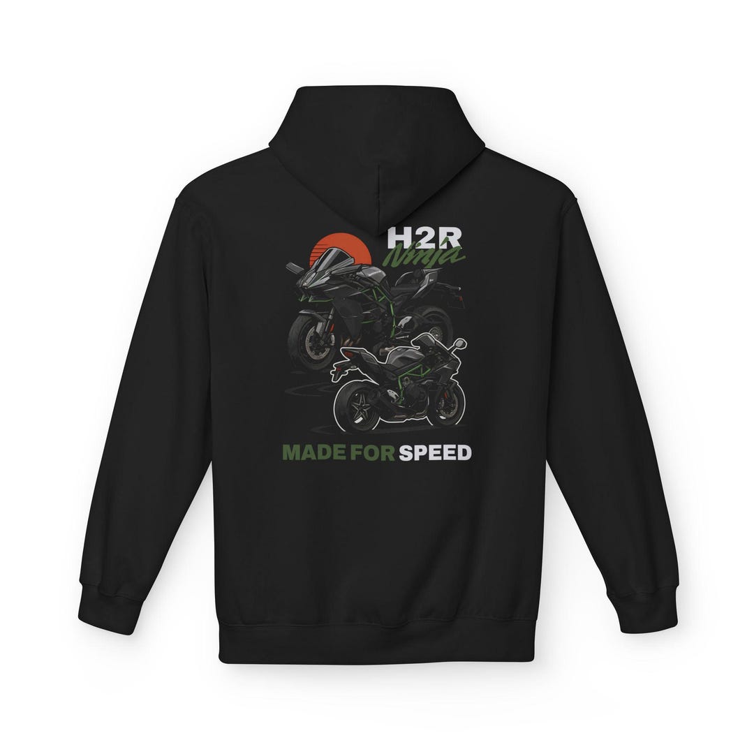 Kawasaki Ninja H2R Hoodie - Unisex Pullover Gift for Gearheads | Auto ...