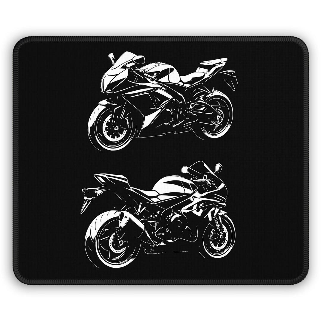 Suzuki GSX-R750 Mouse Pad - Motorsports Gift for Riders & Drivers ...