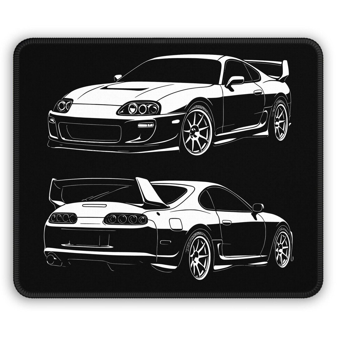 1993–2002 Toyota Supra Mk4 Mouse Pad - Motorsports Gift for Riders ...