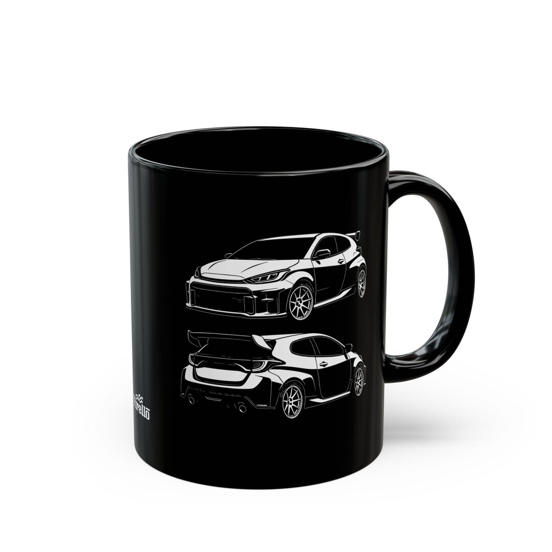 2020+ Toyota Yaris GR Mug - Unique Gift Idea for Car Guys & Bikers ...