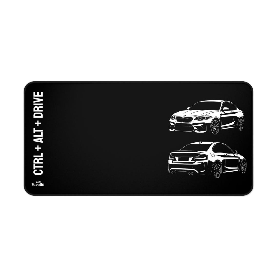 BMW M2 (F87) Desk Mat - Office Desk Pad Accessory & Gift for Car or ...