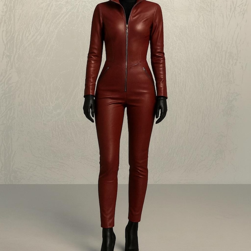 Leather Catsuit - Etsy