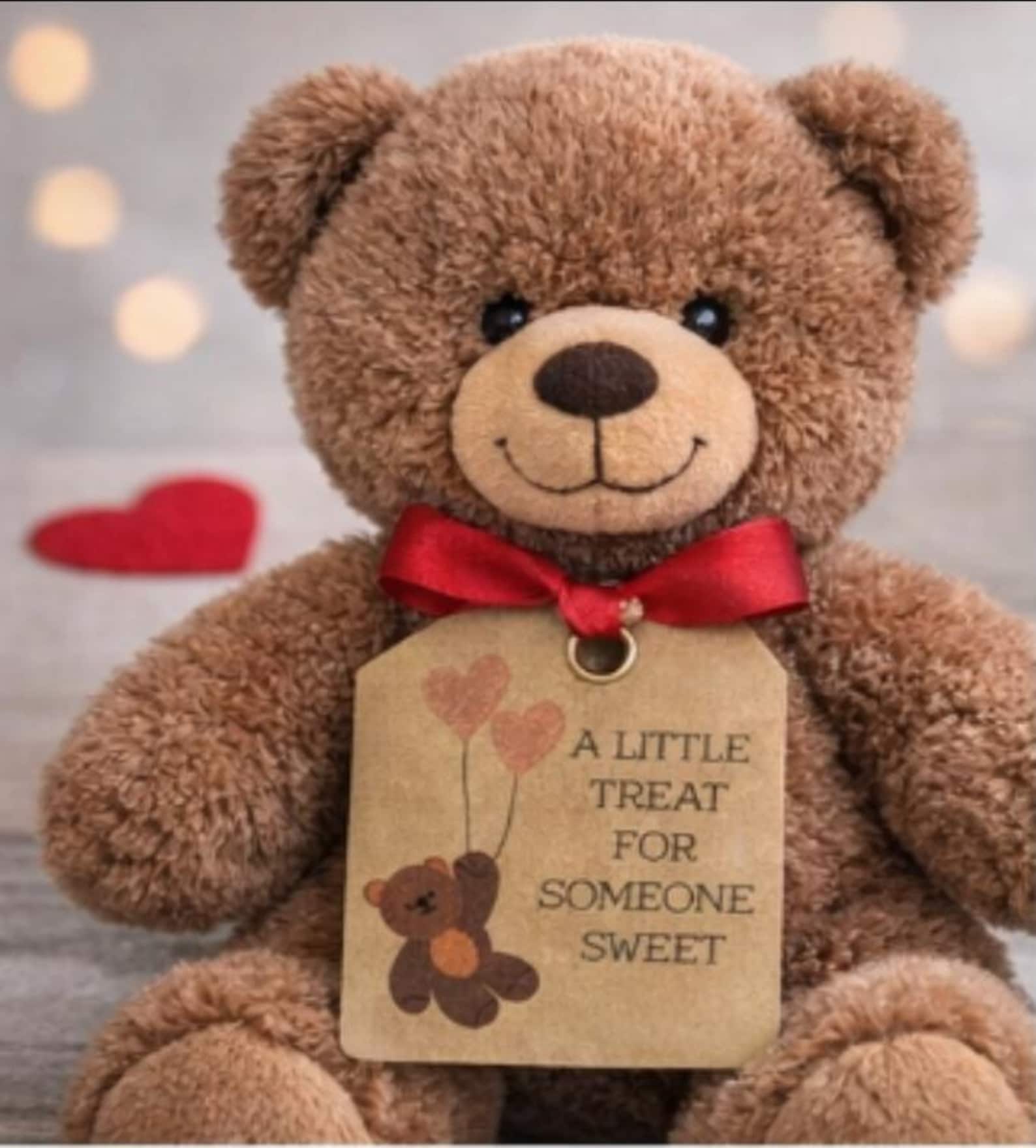 Bear Valentine Gift Tags | Valentine Treat Tags | Cute Classroom ...
