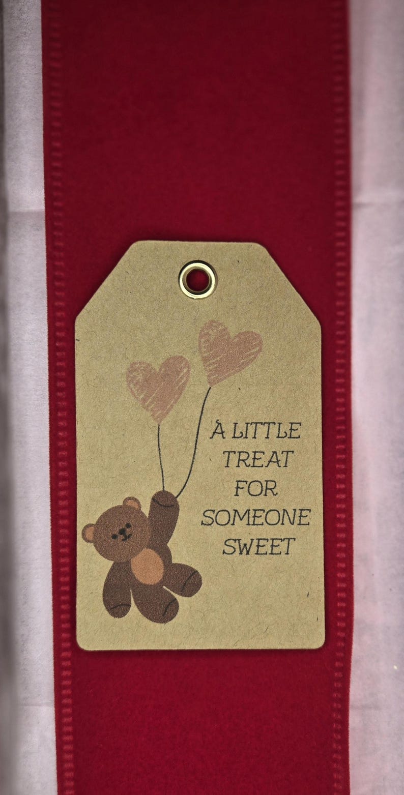 Bear Valentine Gift Tags | Valentine Treat Tags | Cute Classroom ...