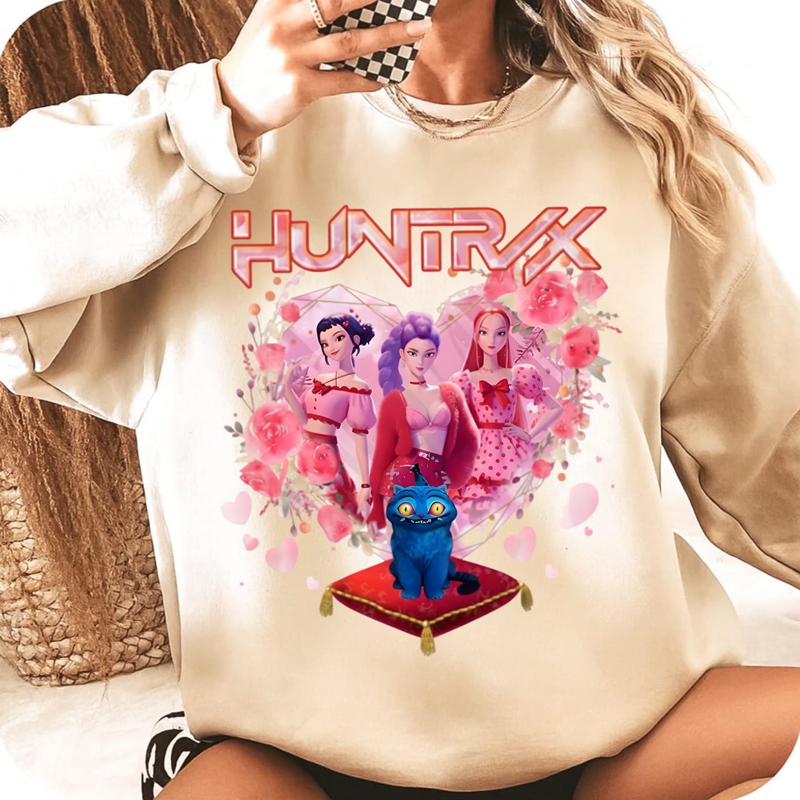 Valentine Kpop Huntrix PNG, Valentine Saja Girls PNG, Kpop Demon Hunter ...