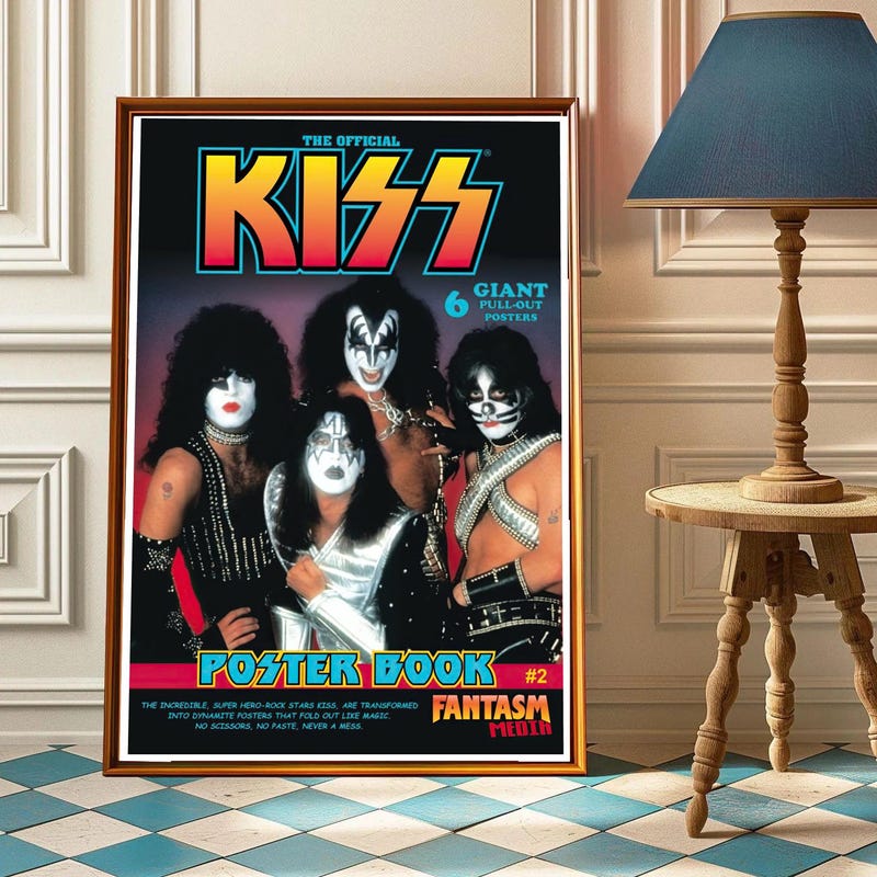 Kiss Poster Book - Etsy
