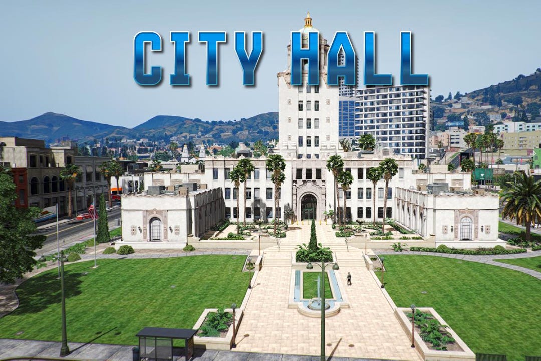 City Hall Buildings| Fivem | Mlo | Optimized| Roleplay | High Quality ...
