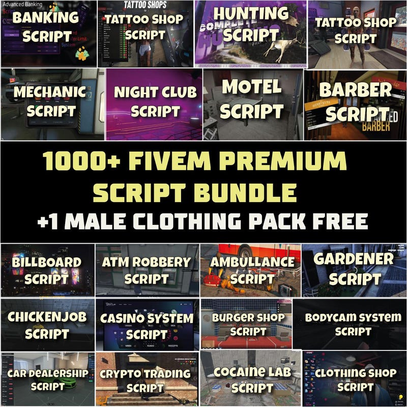 Fivem Gta5 Scripts - Etsy Australia