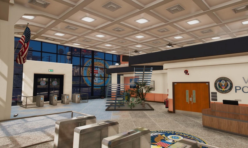 Vespucci Police Department | Fivem | Mlo | Optimized| Roleplay | High ...