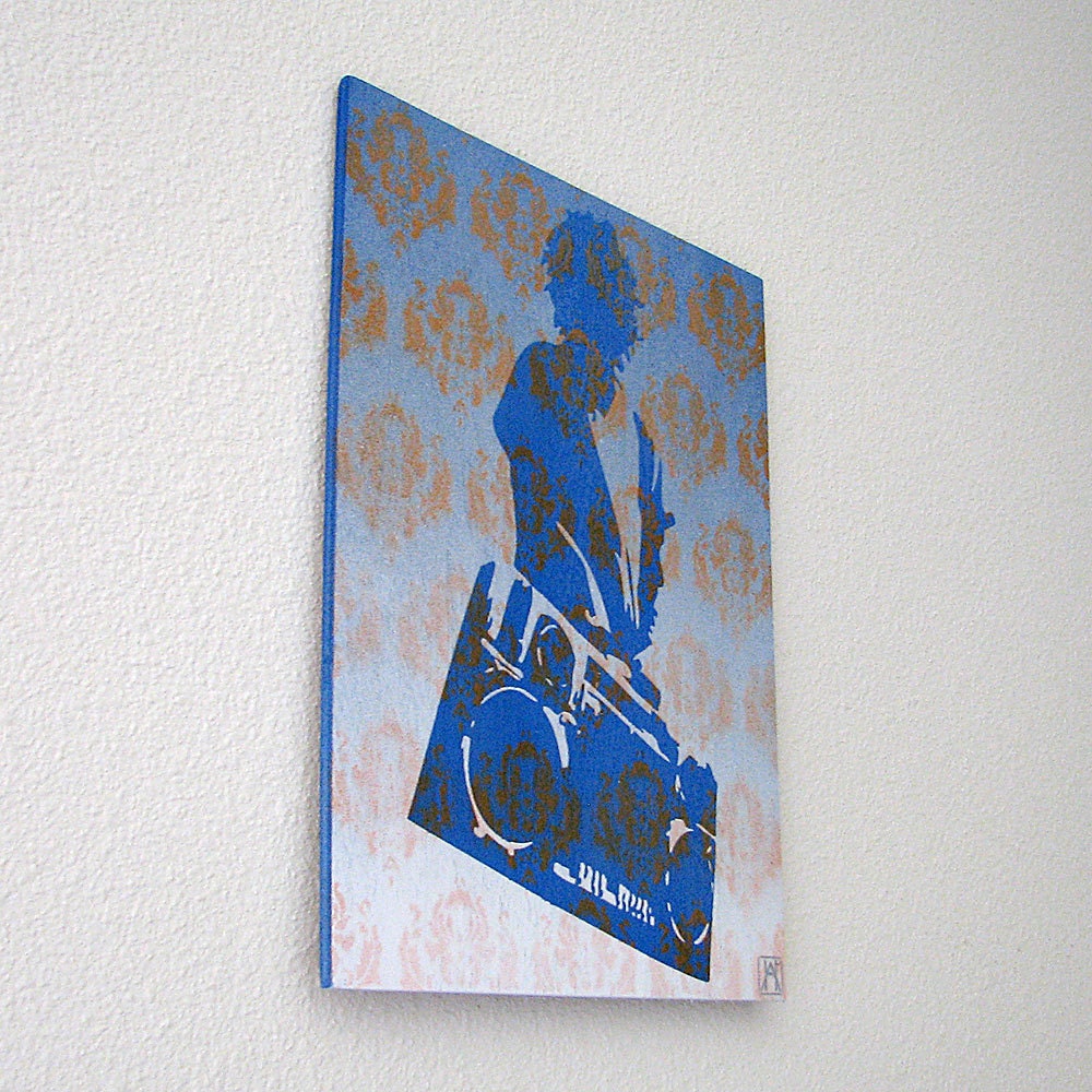 Ghetto Blaster Graphic Multilayer Graffiti Stencil Art on Wood Panel - Etsy