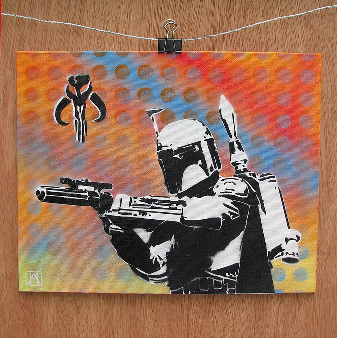 Bill Murray Original Graffiti Stencil Style