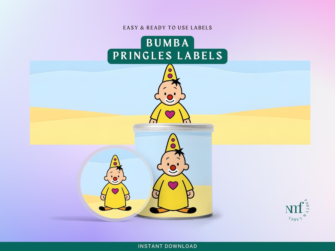 Bumba Pringles Wrapper – Printable Snack Label – Kids Birthday Party ...