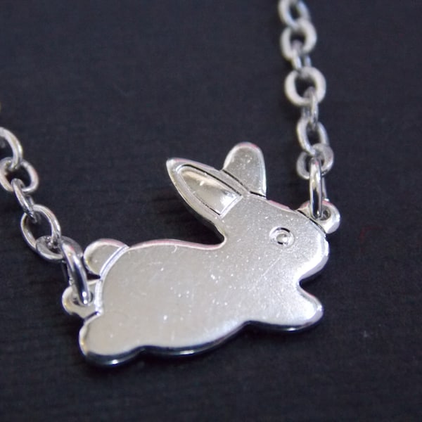 Bunny Necklace - Etsy