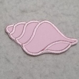 Conch Shell - MADE to ORDER - Choose COLOR and Size - Fabric Iron on ...