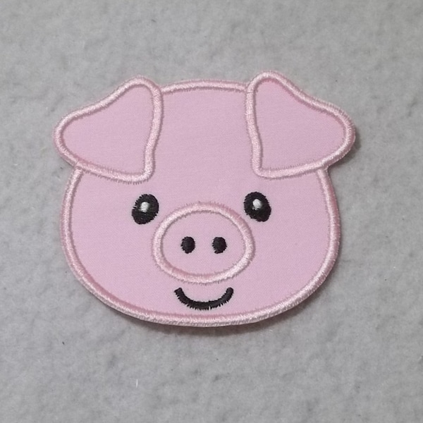 Pig Applique - Etsy
