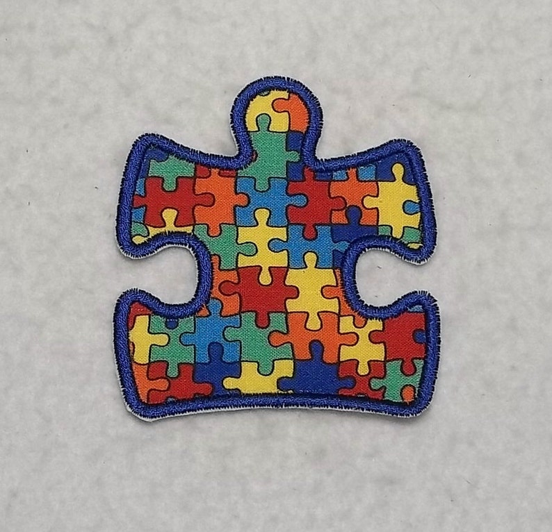 Autism Awareness Puzzle Piece MADE to ORDER Choose COLOR and | Etsy