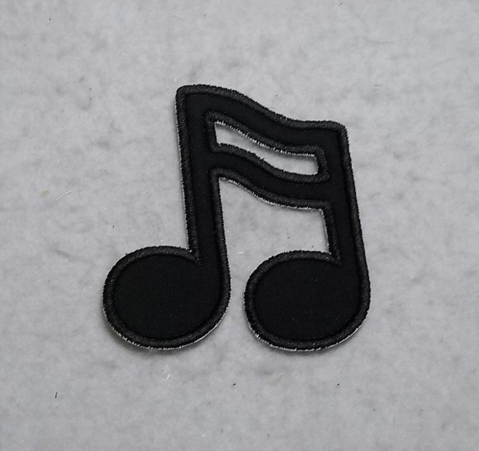 Music Note 3 MADE to ORDER Choose SIZE and Color Fabric - Etsy