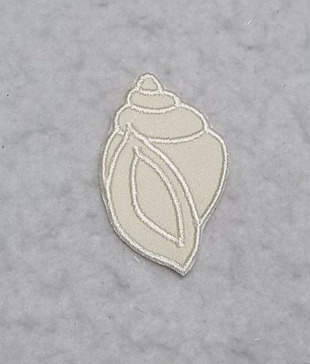 Conch Shell (mini 2 1/2 Inch) - MADE to ORDER - Choose Color - Iron on ...