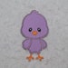 Baby Chick - MADE to ORDER - Choose COLOR and Size - Fabric Iron on ...