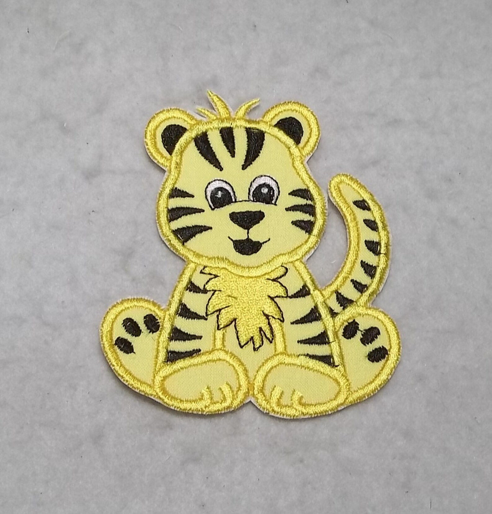 Tiger MADE to ORDER Choose COLOR and Size Fabric Iron on - Etsy