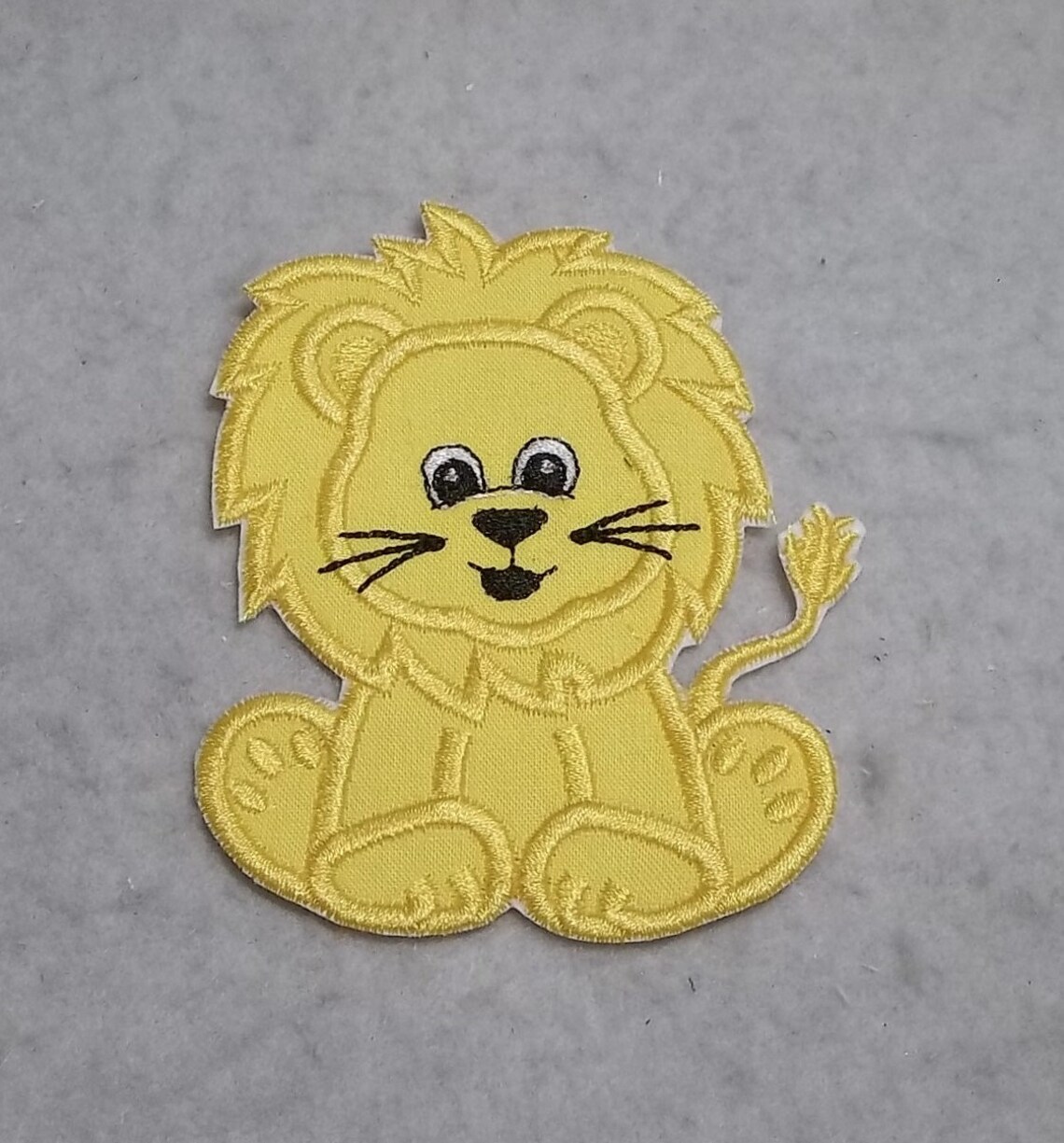 Lion MADE to ORDER Choose COLOR and Size Fabric Iron on - Etsy