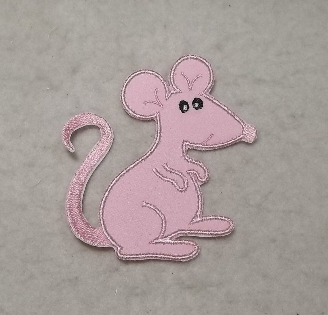 Mouse MADE to ORDER Choose COLOR and Size Fabric Iron on - Etsy