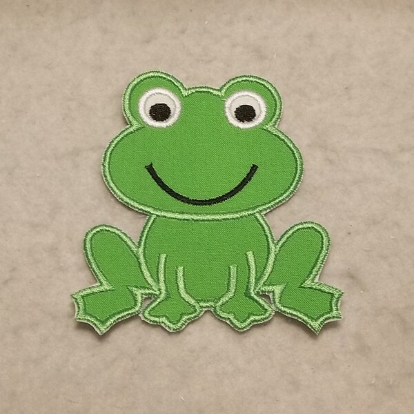Frog Applique - Etsy