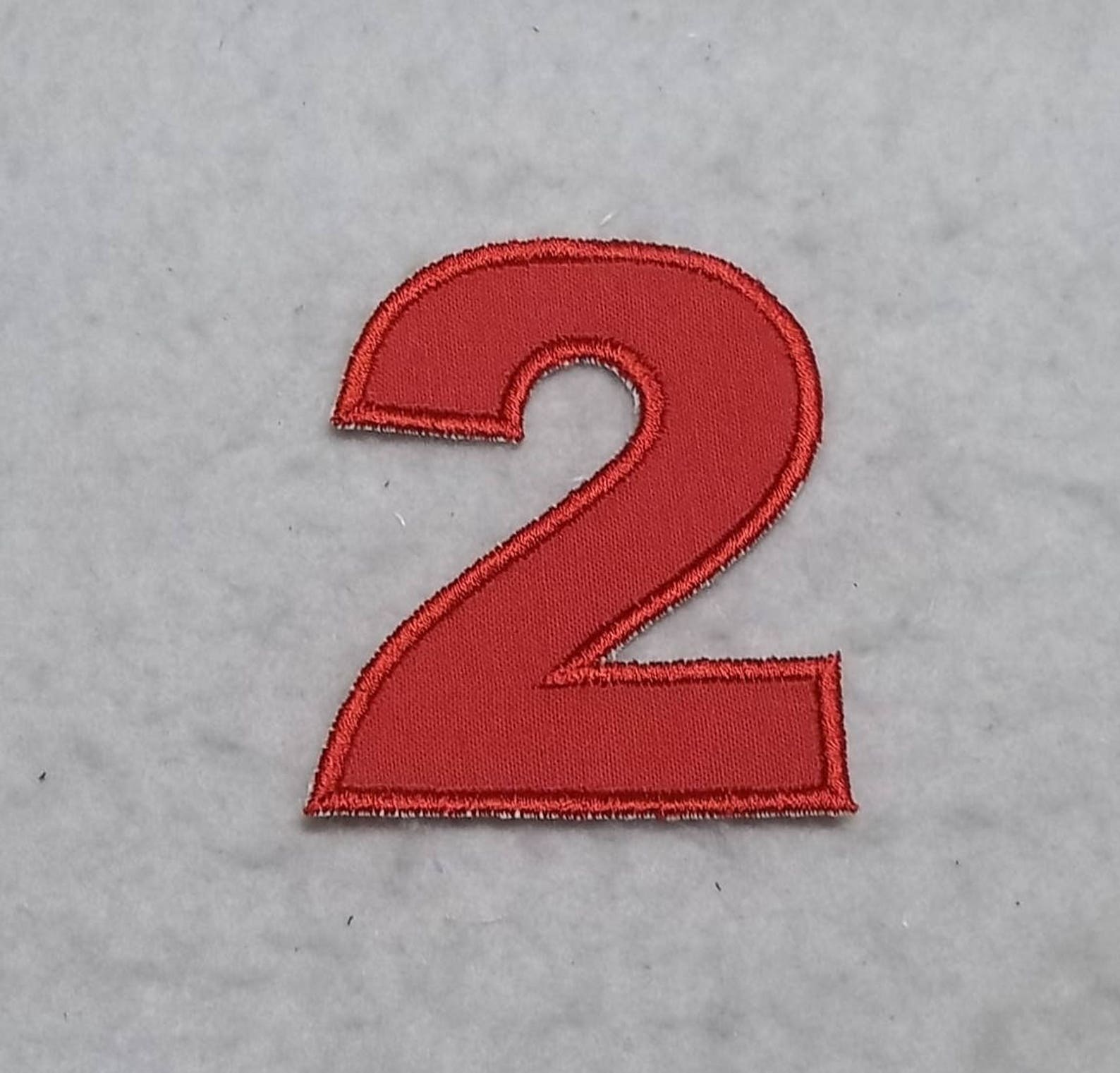 Ariel Bold Font 2 Inch Number (single) MADE to ORDER - Choose COLOR and ...