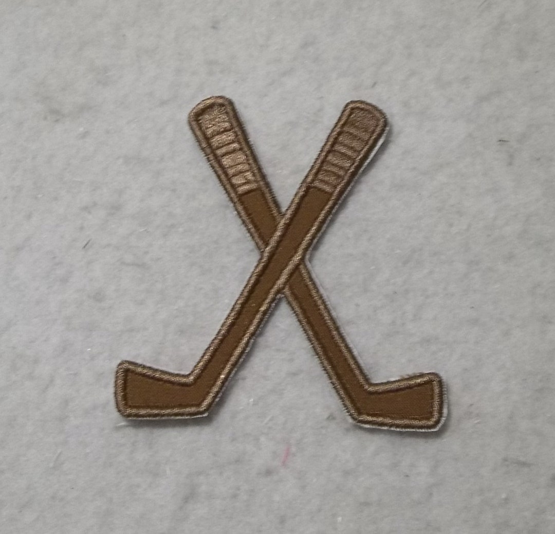 Hockey MADE to ORDER - Choose COLOR and Size - Fabric Iron on Applique ...