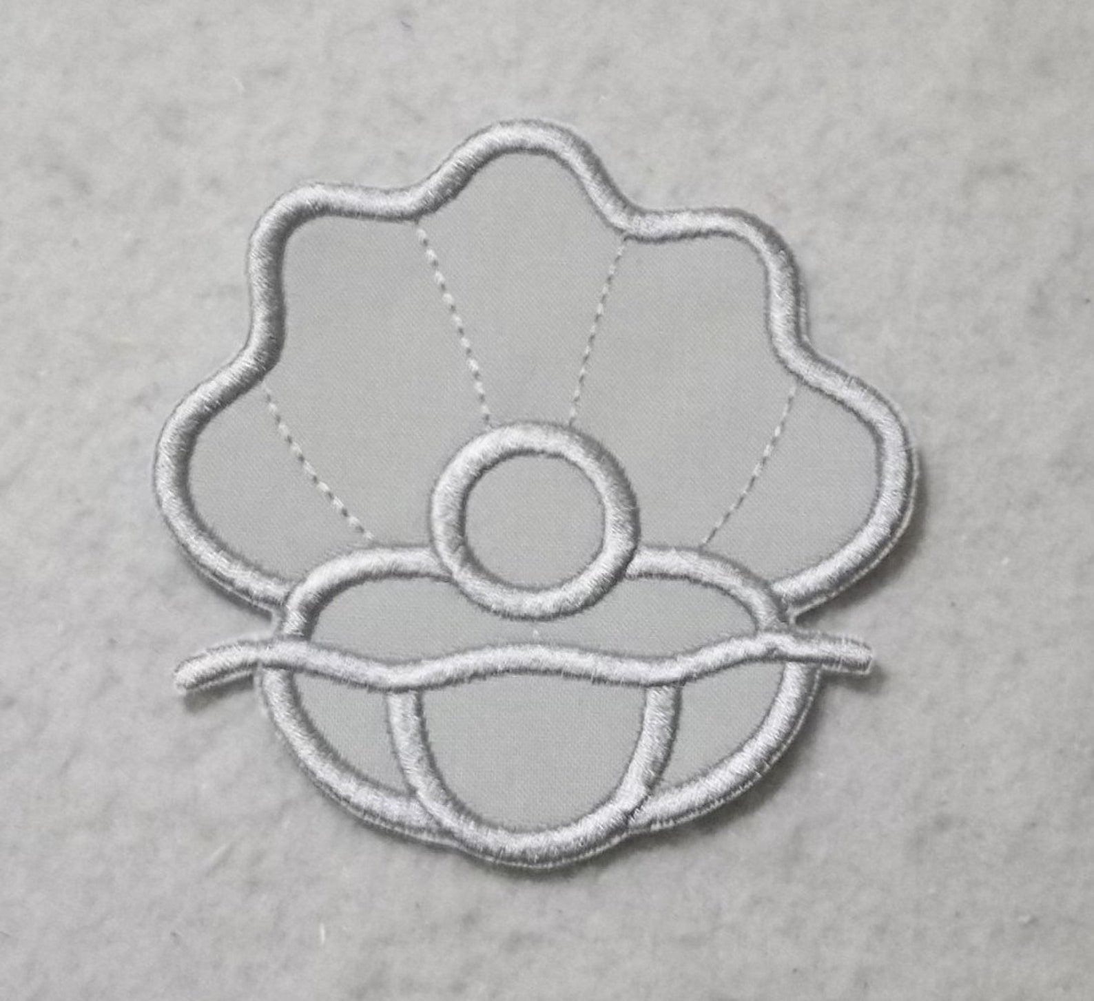 Oyster Shell MADE to ORDER Choose COLOR and Size Fabric - Etsy