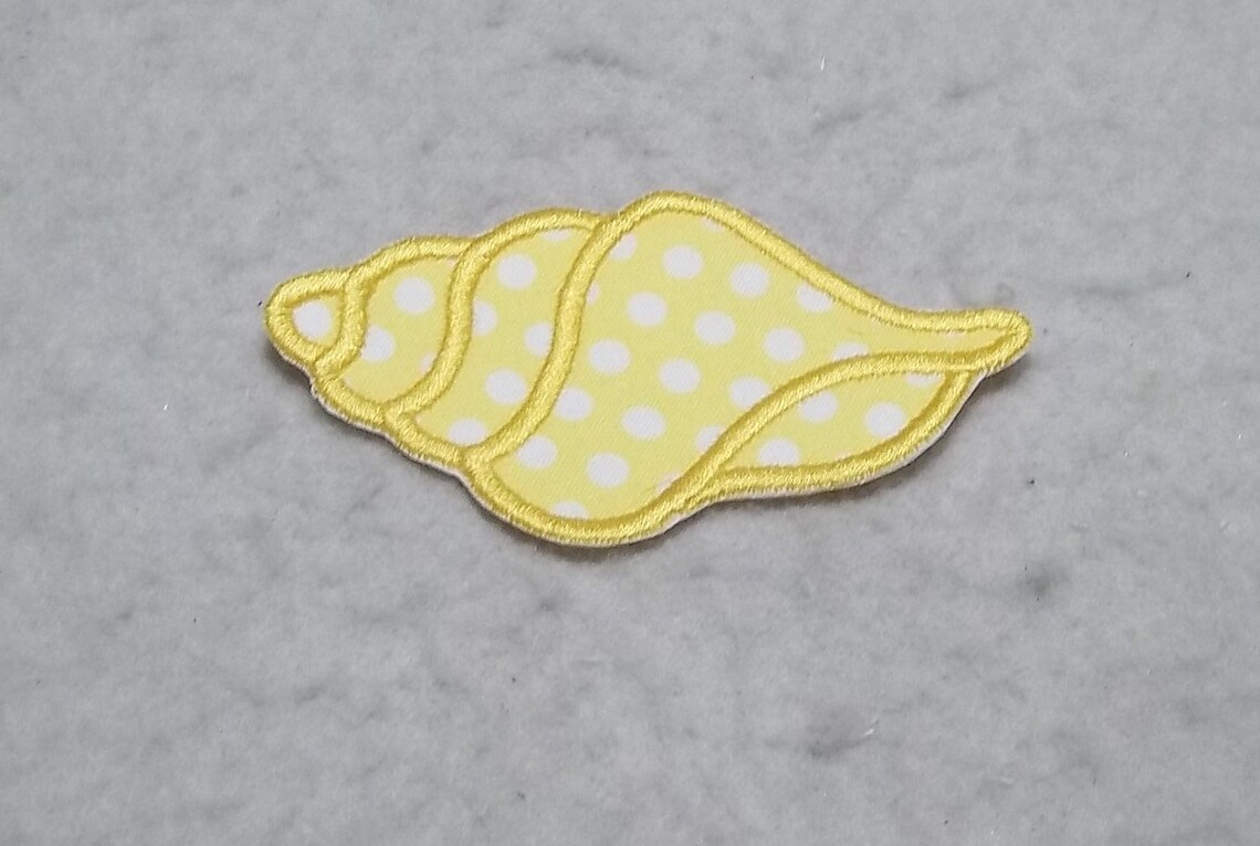 Conch Shell MADE to ORDER Choose COLOR and Size Fabric - Etsy