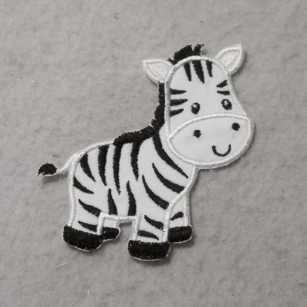Zebra Applique - Etsy