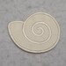 Conch Shell MADE to ORDER Choose COLOR and Size Fabric Iron on Applique ...