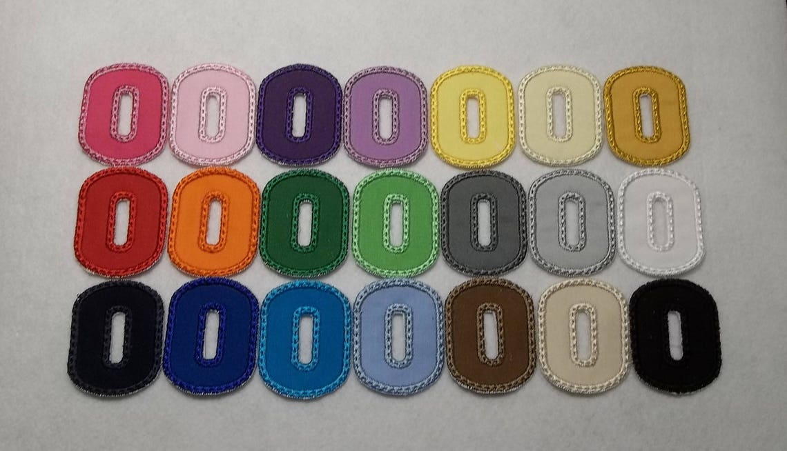 Ariel Bold Font 2 Inch Number (single) MADE to ORDER - Choose COLOR and ...