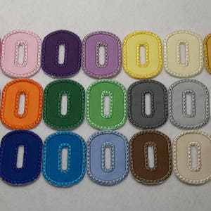 Ariel Bold Font 2 Inch Number (single) MADE to ORDER - Choose COLOR and ...