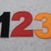 Ariel Bold Font 2 Inch Number single MADE to ORDER Choose - Etsy