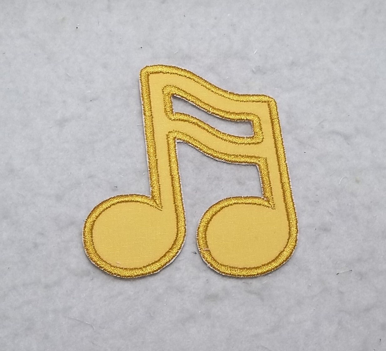 Music Note 3 MADE to ORDER Choose SIZE and Color Fabric | Etsy