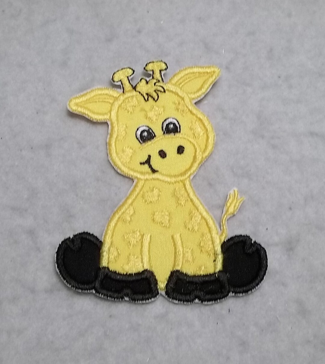 Giraffe - MADE to ORDER - Choose COLOR and Size - Fabric Iron on ...
