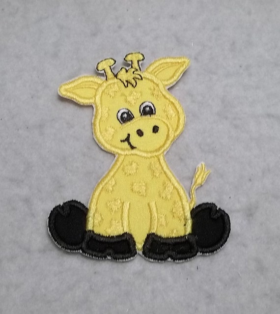 Giraffe MADE to ORDER Choose COLOR and Size fabric Iron | Etsy