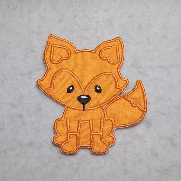 Fox Applique - Etsy
