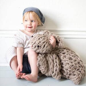 Giant Arm Knit Bunny Pattern - Etsy