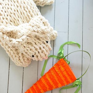 Giant Arm Knit Bunny Kit- Large - Etsy