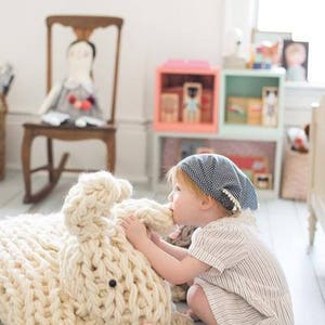 Giant Arm Knit Bunny Pattern - Etsy