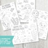 Editable Baking Party Sheet, Printable Birthday Coloring Page, Baking ...
