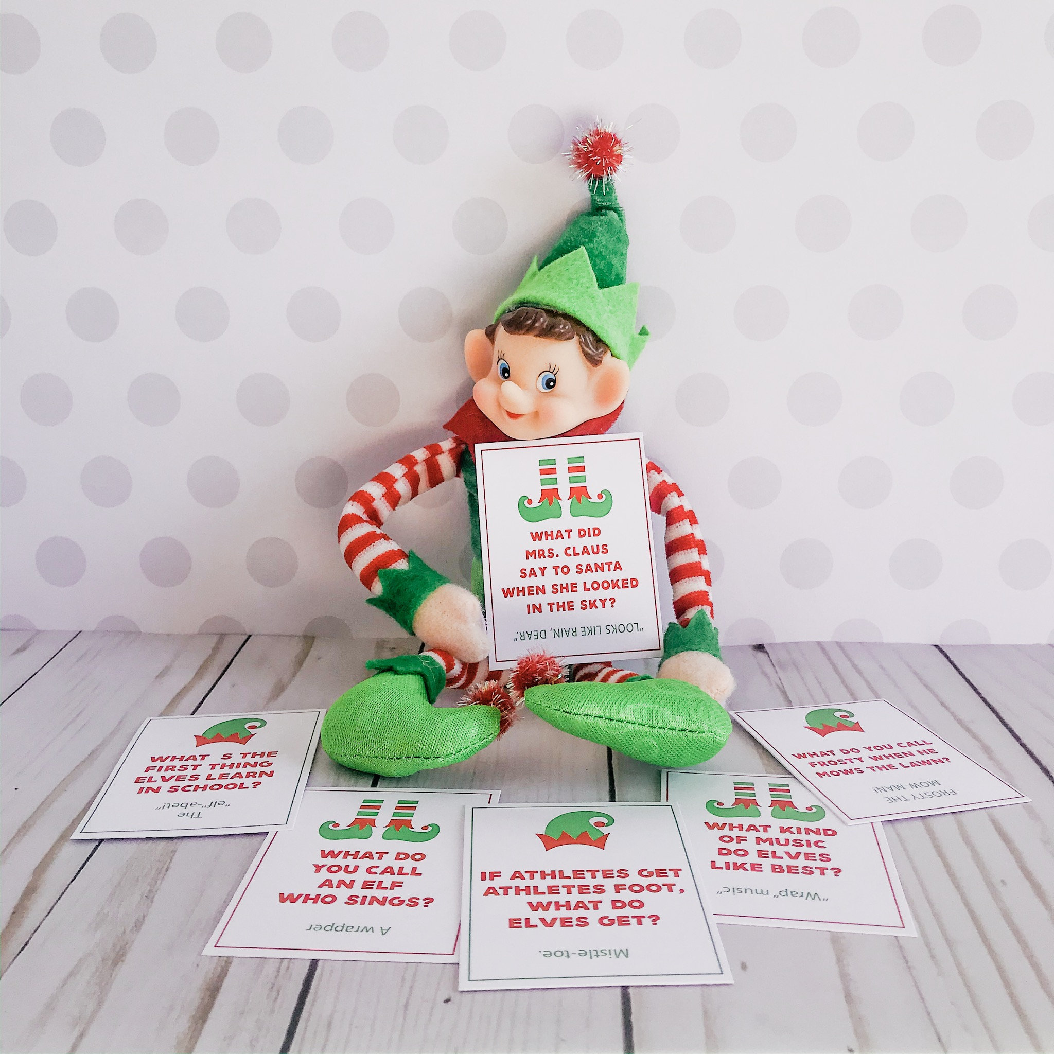 Christmas Elf Kit #1, Elf Props, Instant Download, Christmas Elf ...