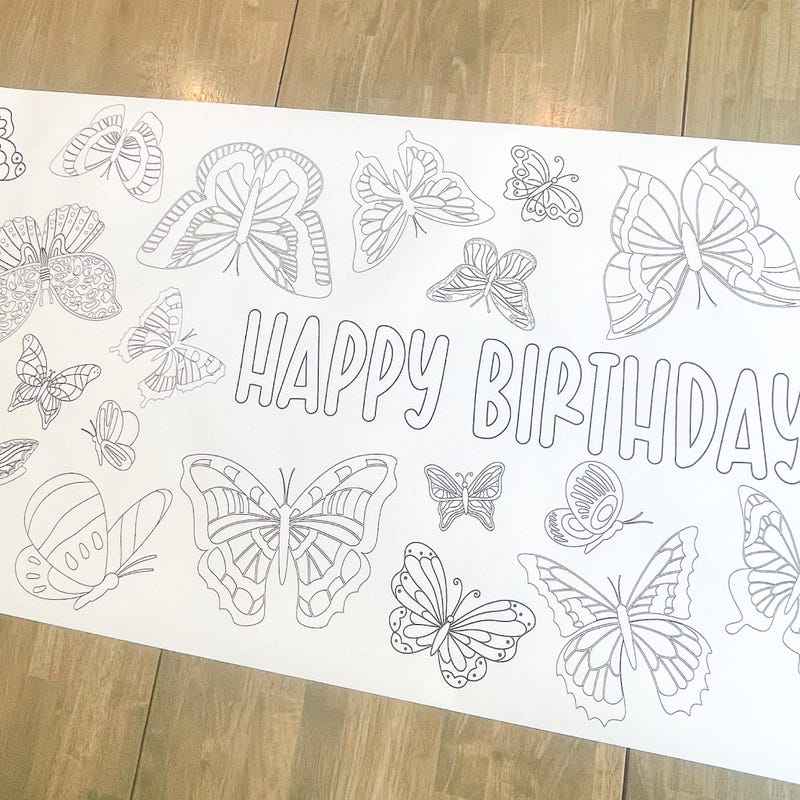 Butterfly Poster - Etsy