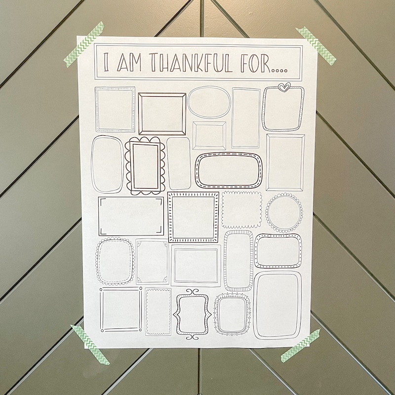I Am Thankful for Poster - Etsy